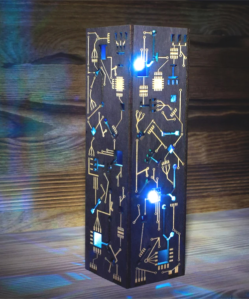 Cyberpunk Night Lamp - ThingsFromMars.com