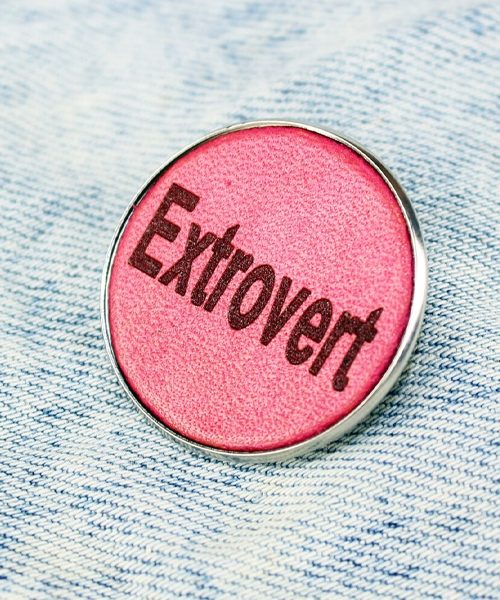 Extrovert Pin - ThingsFromMars.com