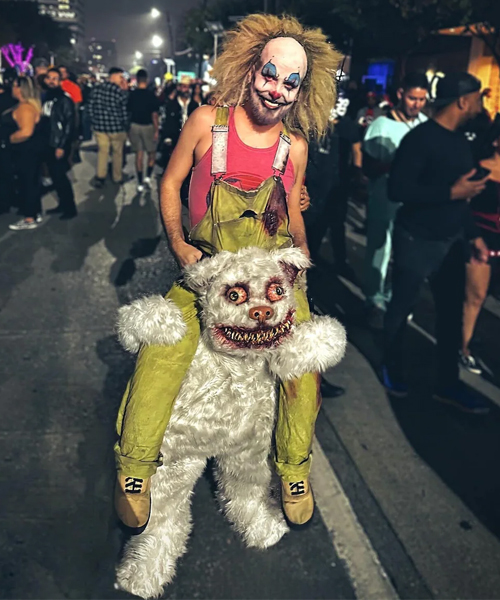 Killer Teddy Bear Piggyback - ThingsFromMars.com