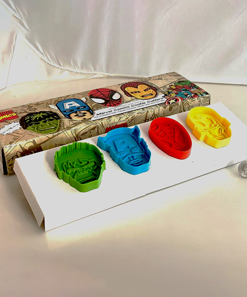 Marvel Comics Hero Cookie Cutters - ThingsFromMars.com